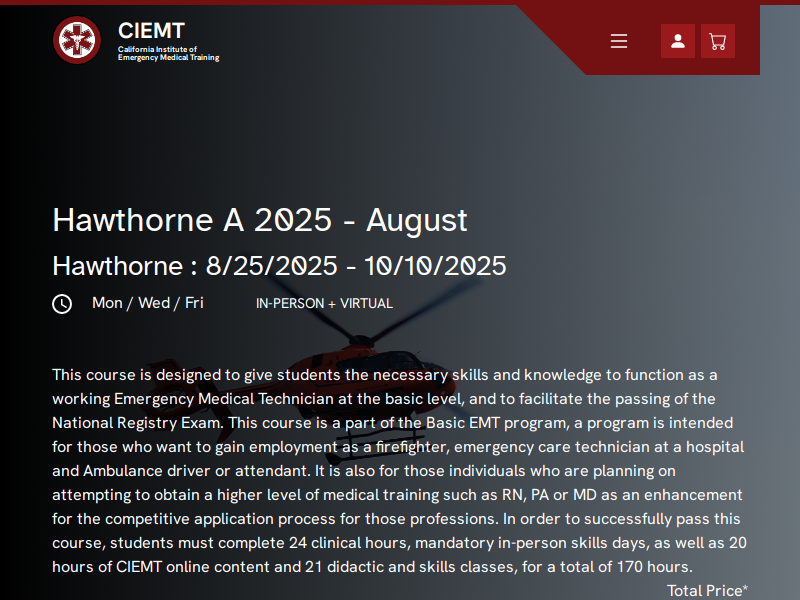 Hawthorne A 2025 - August — CIEMT