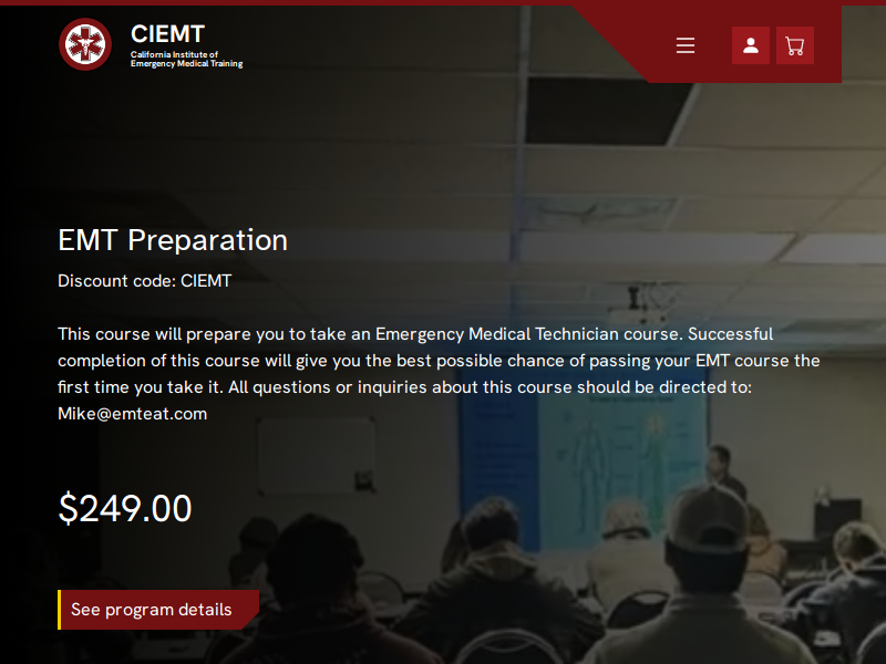 CIEMT • California Institute of Medical Training - EMT Prep Courses — CIEMT